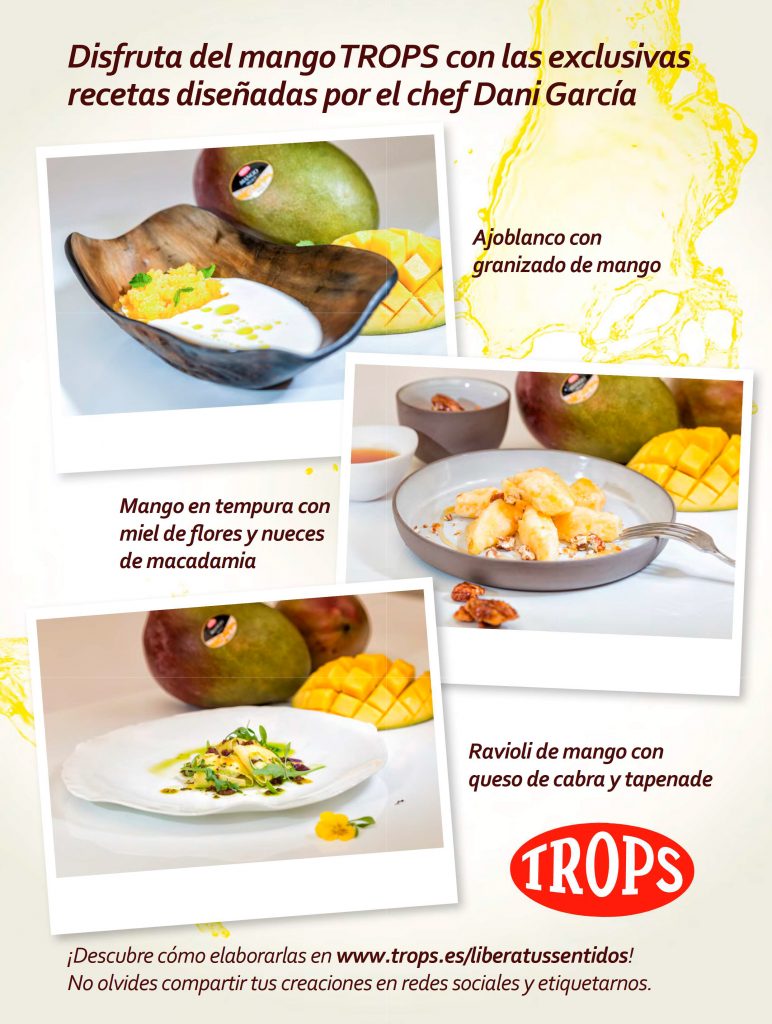 Comienza la campaña promocional 2018 de los mangos TROPS "Libera Tus ...
